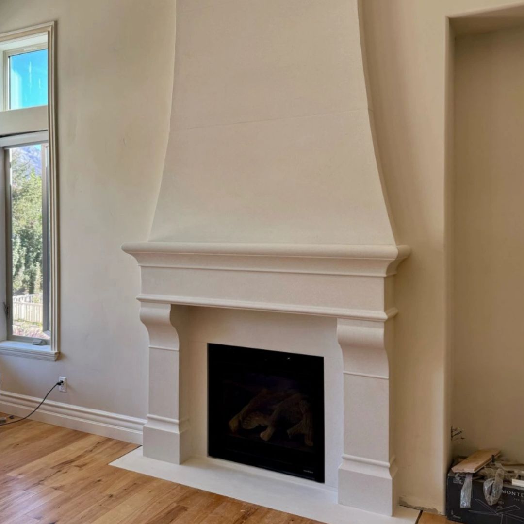 7 Fireplace Mantel Trends for 2025 - Stone Mountain Castings & Design